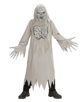 Spooky Ghost With Mask Kids Costume buy for 🎃 | Horror-Shop.com