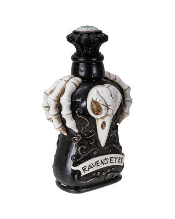 Bat Tonic Deco Poison Bottle 15cm as Halloween decoration | Horror-Shop.com
