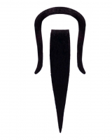 Dschinghis Khan Bart schwarz Chinesenbart | Horror-Shop.com