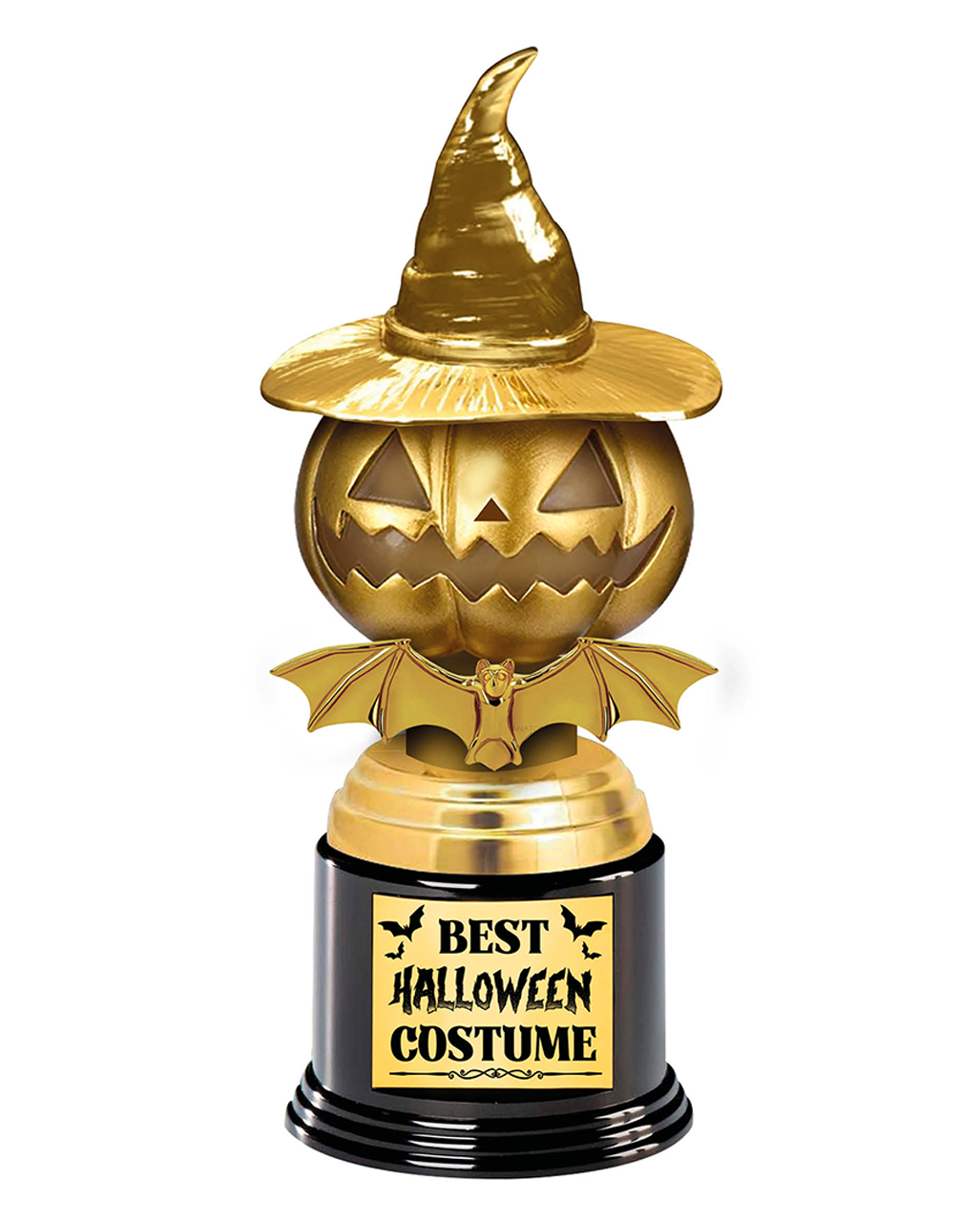 Best Halloween Costume Trophy Pumpkin King 22cm as party fun | Horror ...