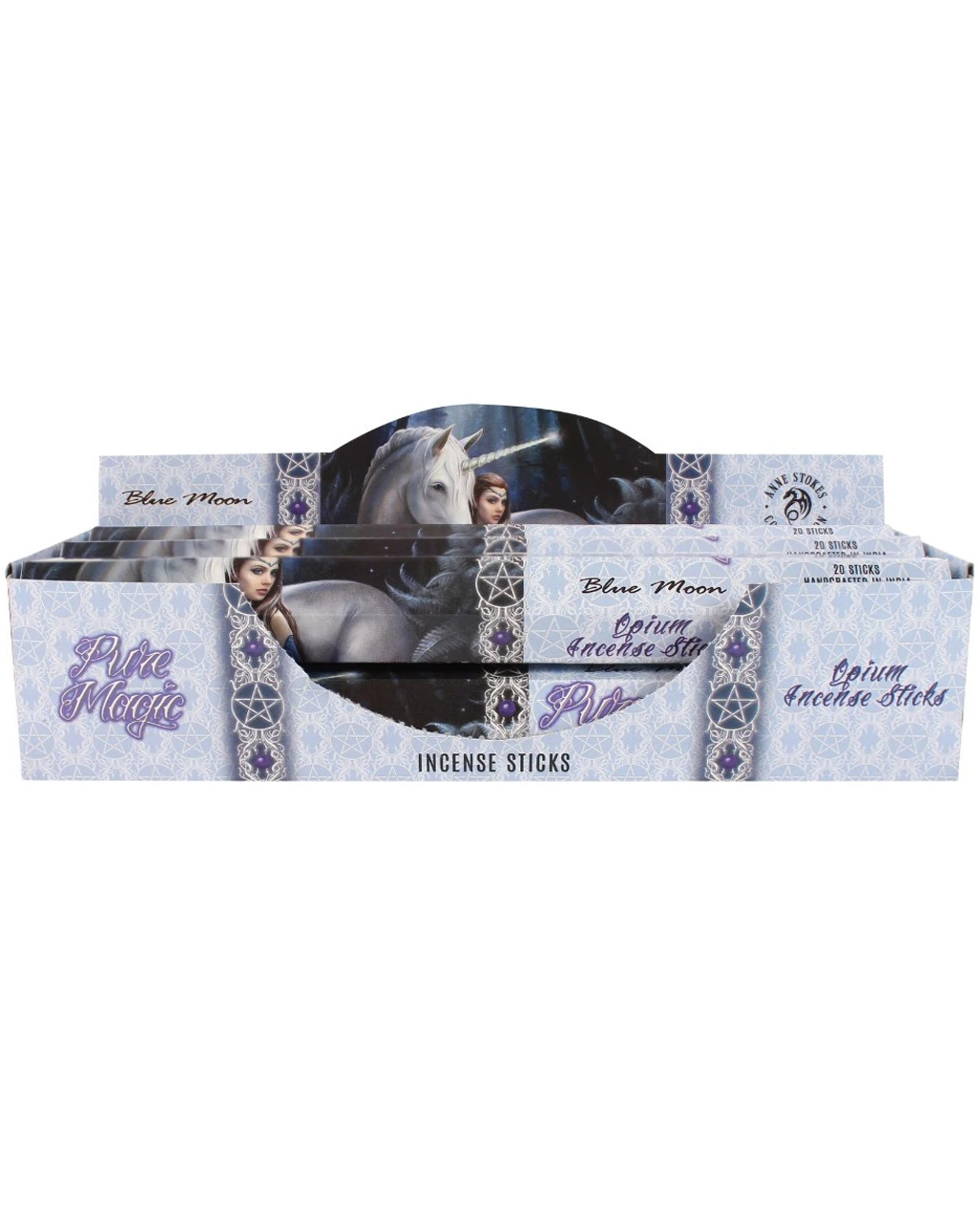 Blue Moon Incense Sticks 20 Pcs. | by Anne Stokes | Horror-Shop.com