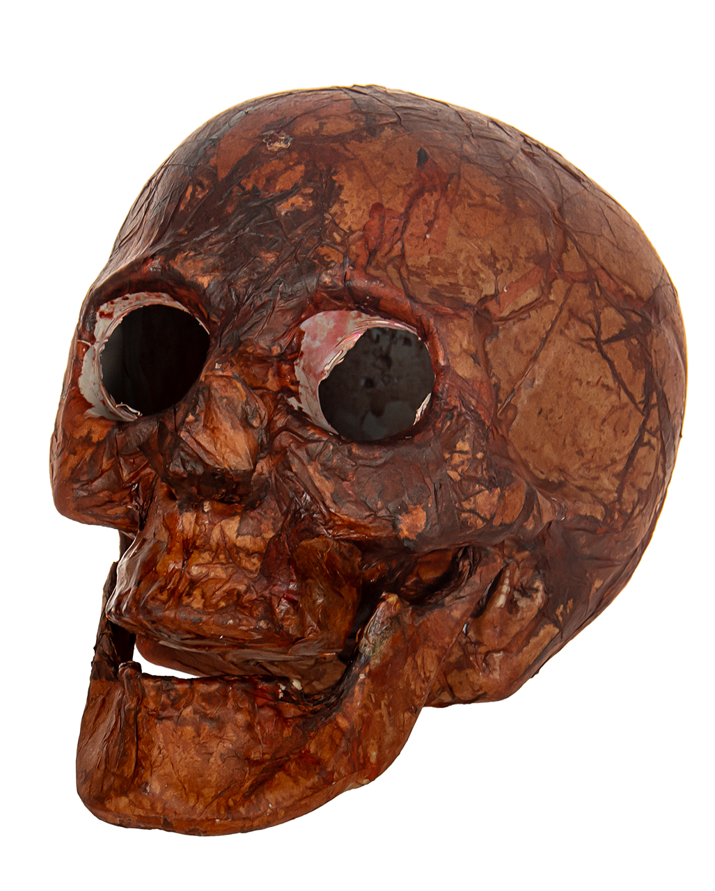 Bloody Rotten Skull with LED | Horror-Shop.com