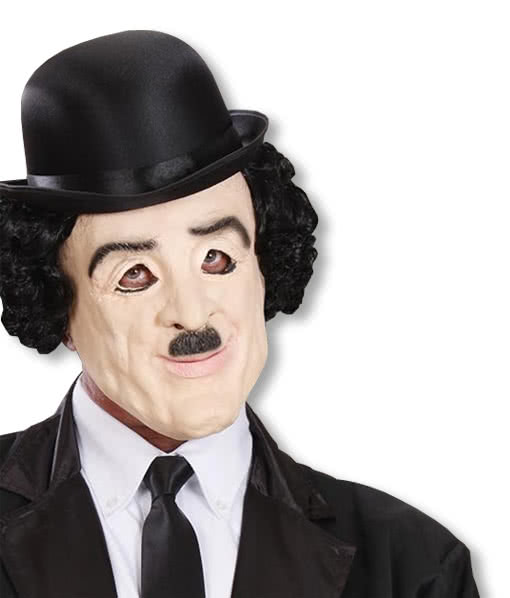 Charlie Movie Star Foam Latex Mask | Comedian mask with wig | horror ...