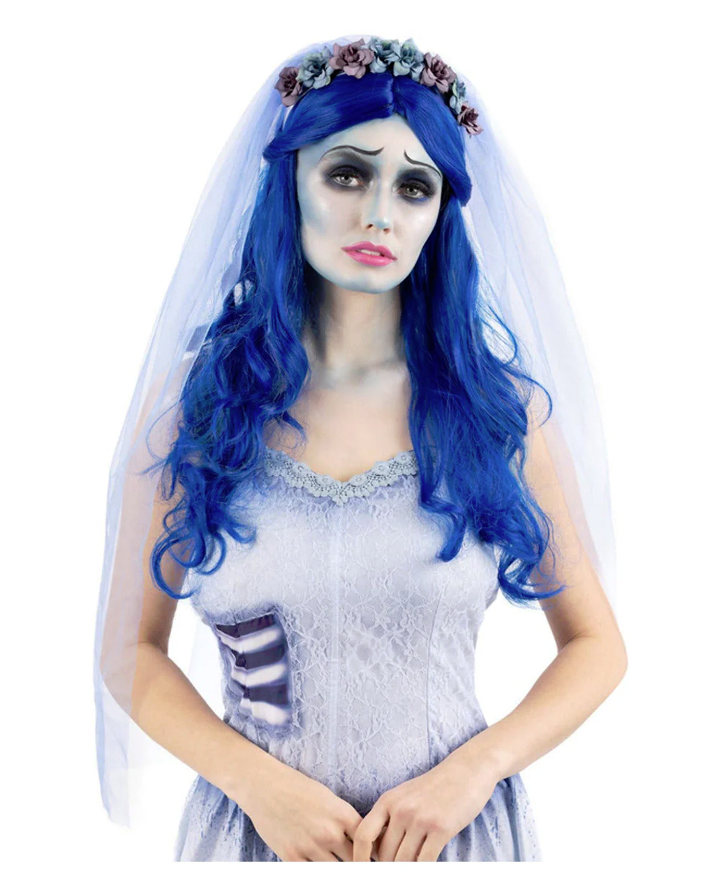 Corpse Bride Emily Perücke als Kostüm-Accessoire | Horror-Shop.com