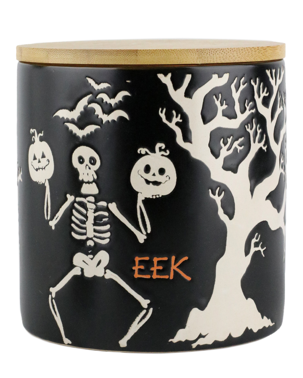 Dancing Skeleton Halloween Container 13cm buy | Horror-Shop.com