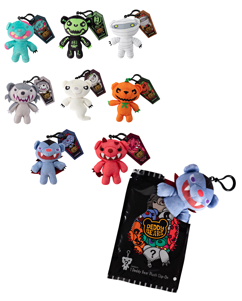 Mini Deddy Bear Blind Bag 12cm | Horror-Shop.com