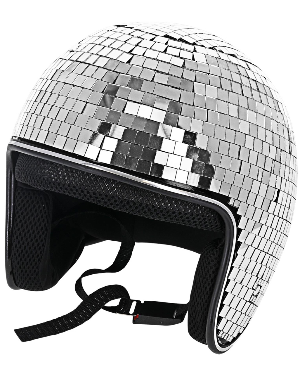 Deluxe Discokugel Helm 70s Kostümzubehör | Horror-Shop.com
