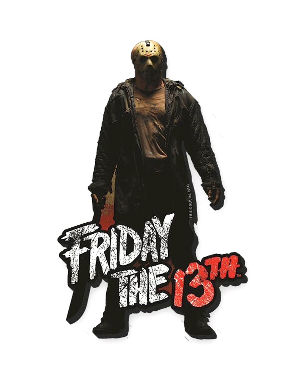 Friday the 13th - Jason mit Maske & Machete Magnet 11cm bestellen ...