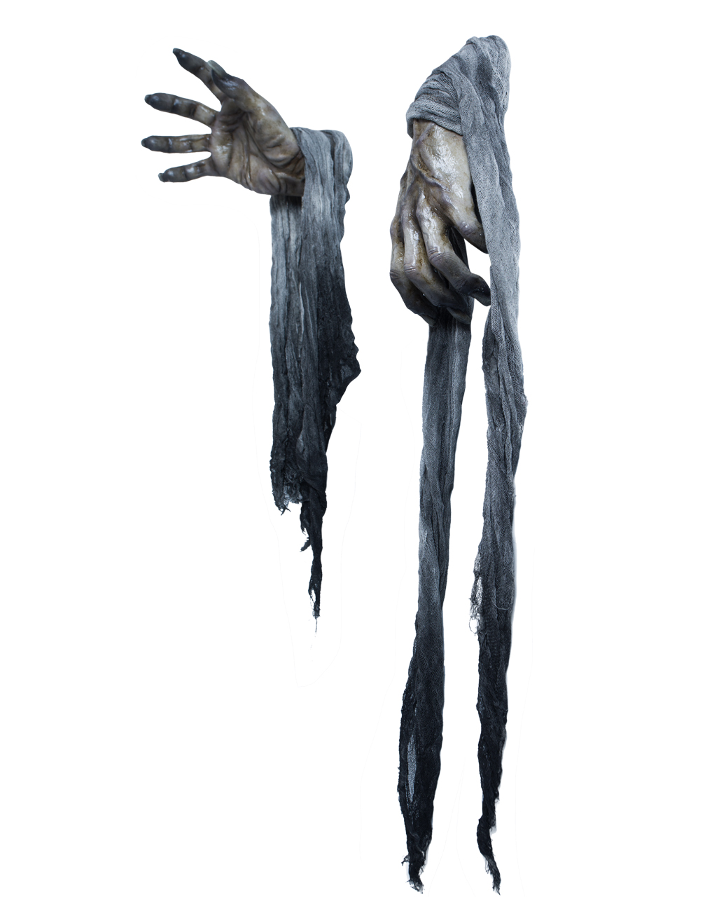 Ghost Hands With Suction Cup 2 Pieces Halloween Deco | Horror-Shop.com