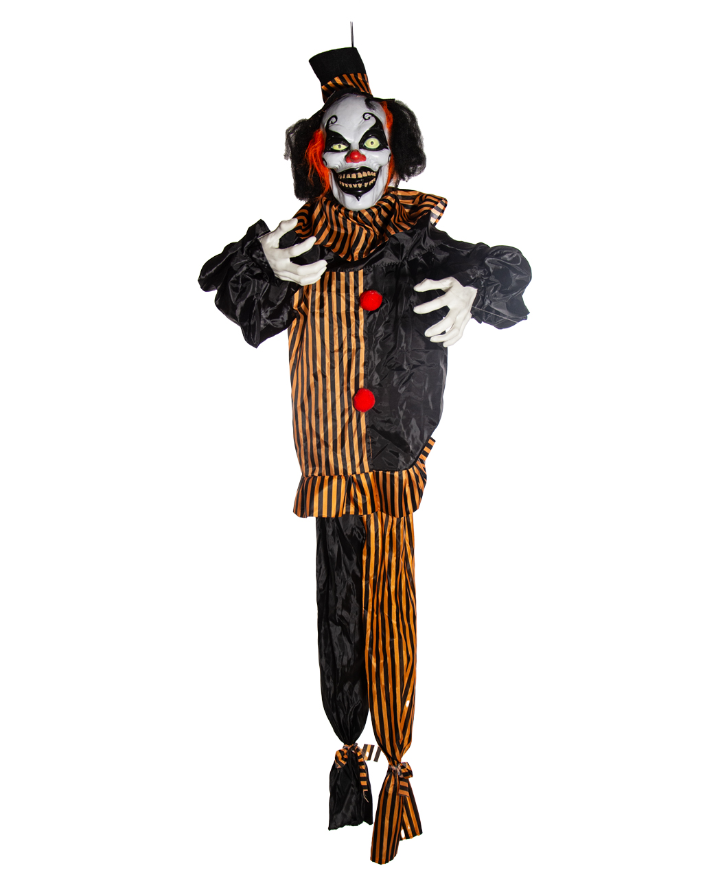 Shivering Clown With Movement, Sound & Light 170cm | Horror-Shop.com