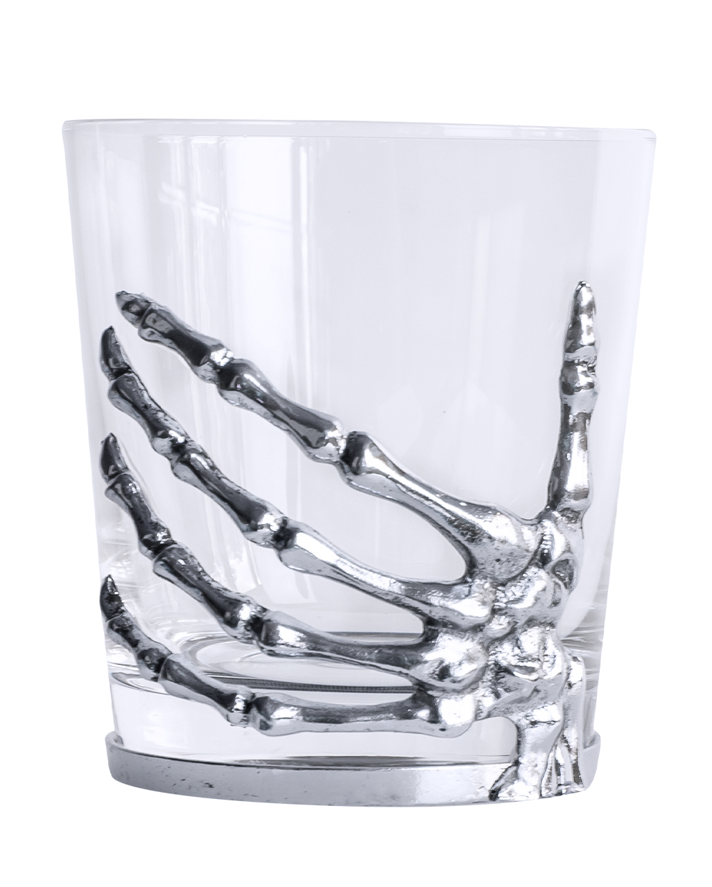 Gothic Heritage Skeleton Hand Whiskey Glass 300ml | Horror-Shop.com