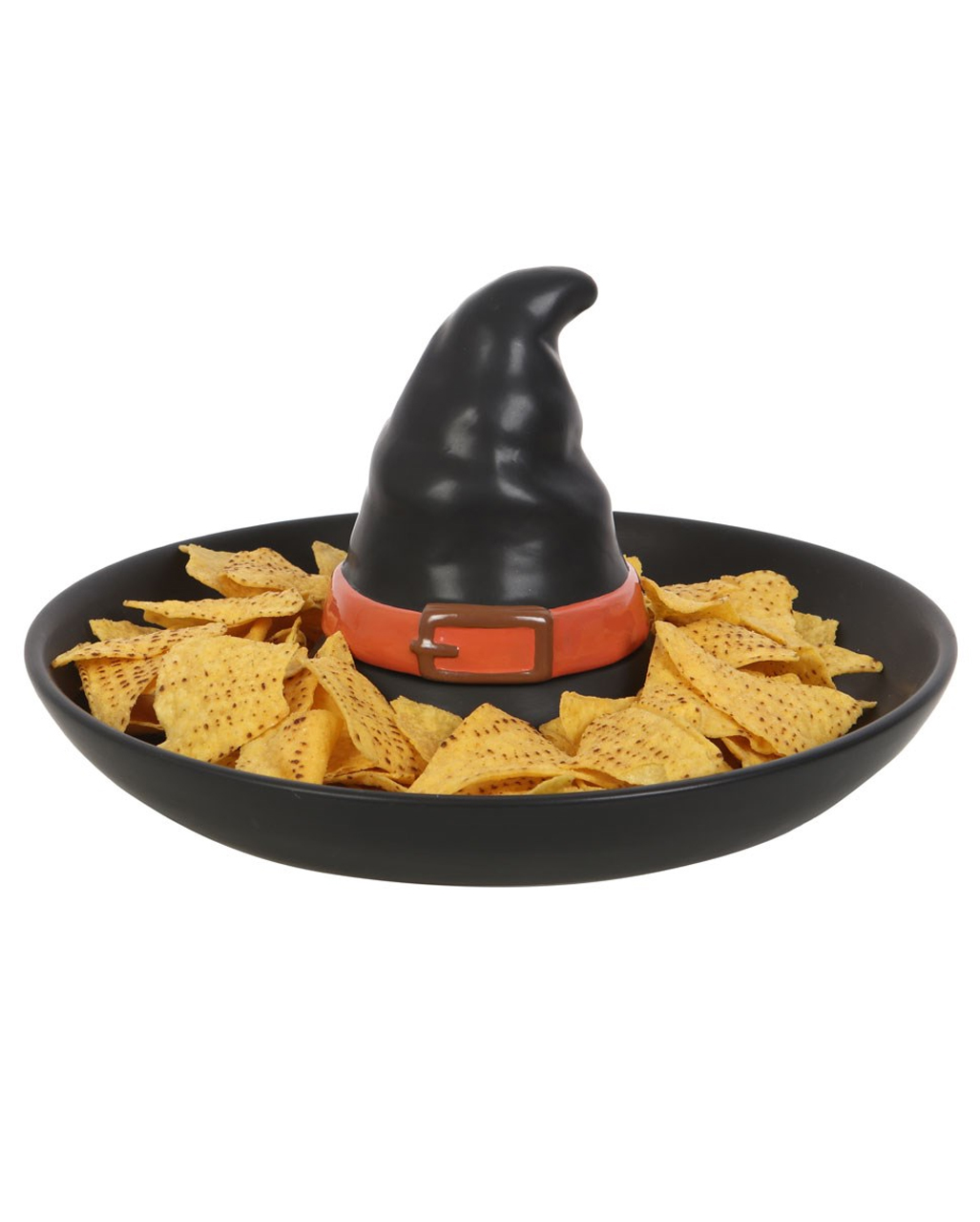 Hexenhut Chips & Dip Teller 30cm Ø als Halloween Tischdeko | Horror ...