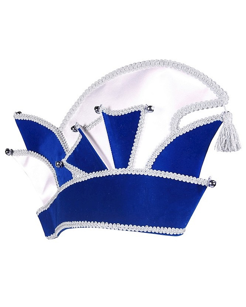 Carnival Committee Cap Deluxe In Blue-Silver buy | Horror-Shop.com