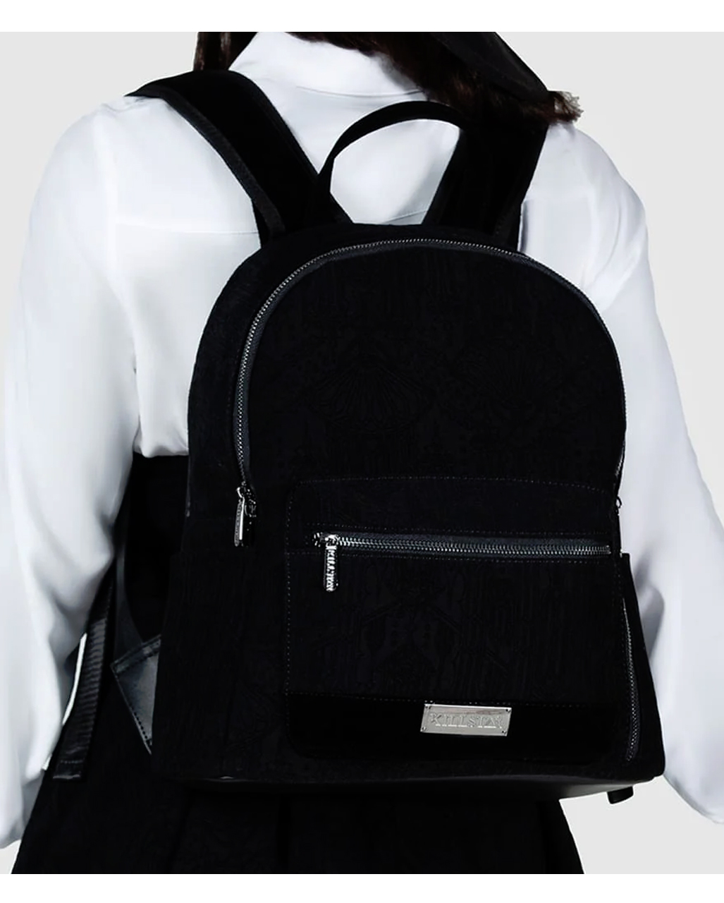 KILLSTAR Banished Basilica Backpack as a gothic accessory | Horror-Shop.com