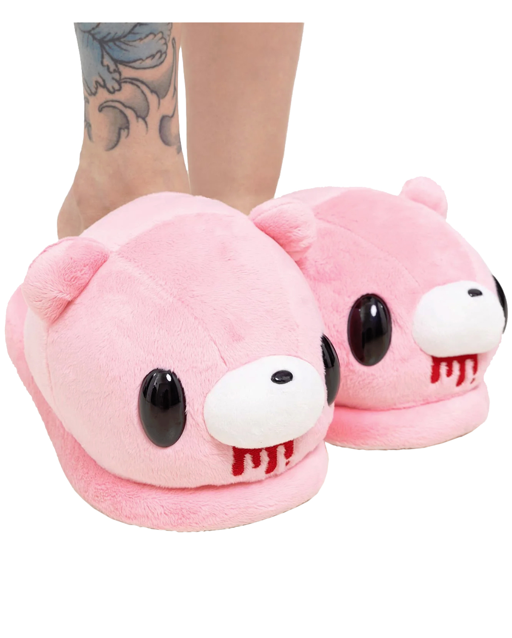 KILLSTAR Gloomy Bear Slippers ★ Gothic Hausschuhe | Horror-Shop.com