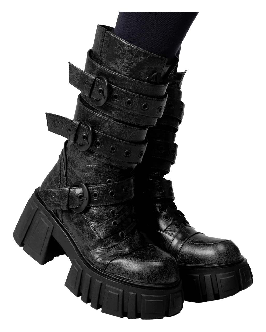 KILLSTAR Ruptura Boots ★ Gothic Schuhe bestellen | Horror-Shop.com