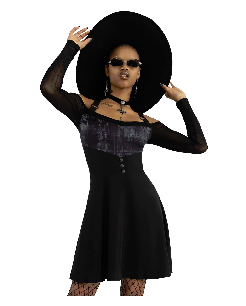 KILLSTAR Stormcloud Dress | Buy Gothic Fashion | Horror-Shop.com
