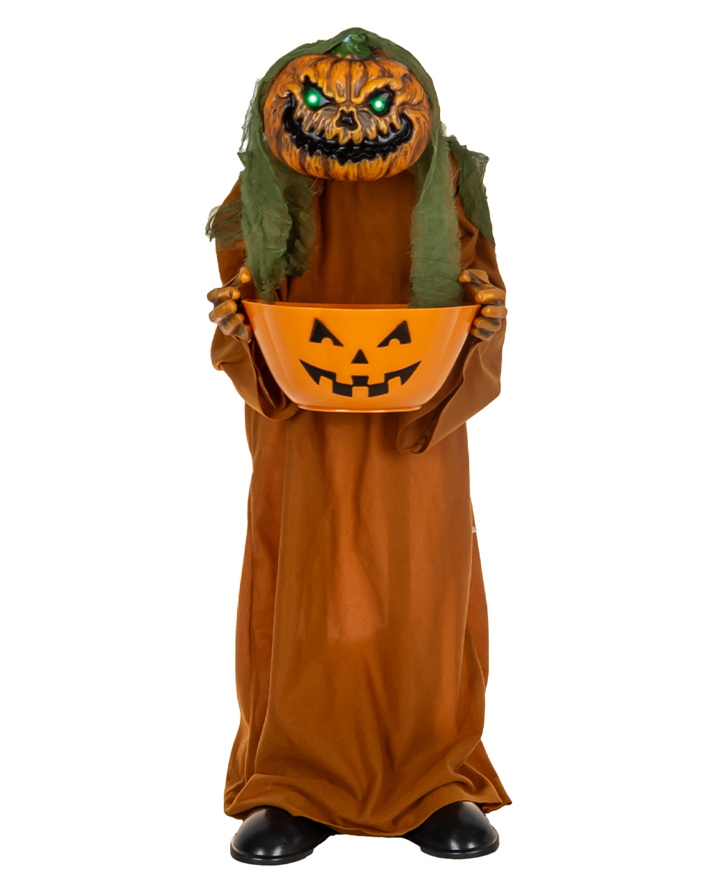 Pumpkin Monster With Candy Bowl Halloween Animatronic 85cm ★ | Horror ...