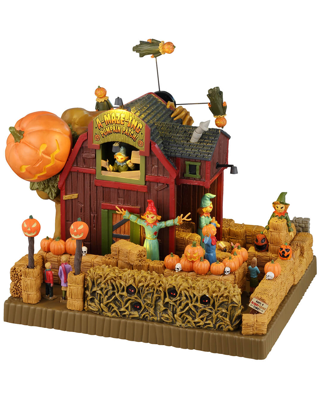 Lemax Spooky Town - A-Maze-Ing Pumpkin Patch ★ | Horror-Shop.com