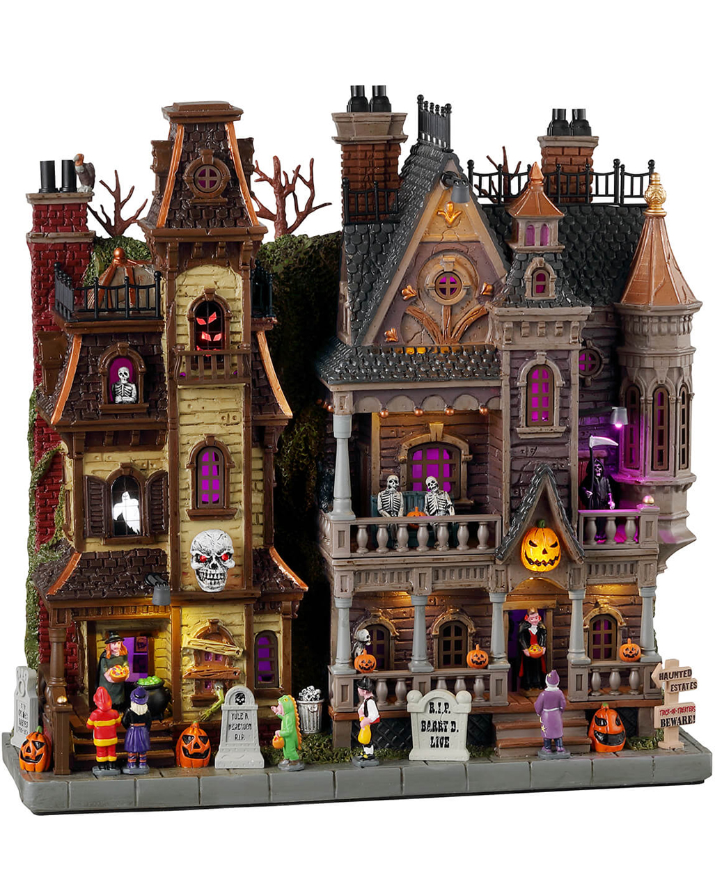 Carnival Of Carnage Lemax Spooky Town - Black Raven Manor For Halloween ...