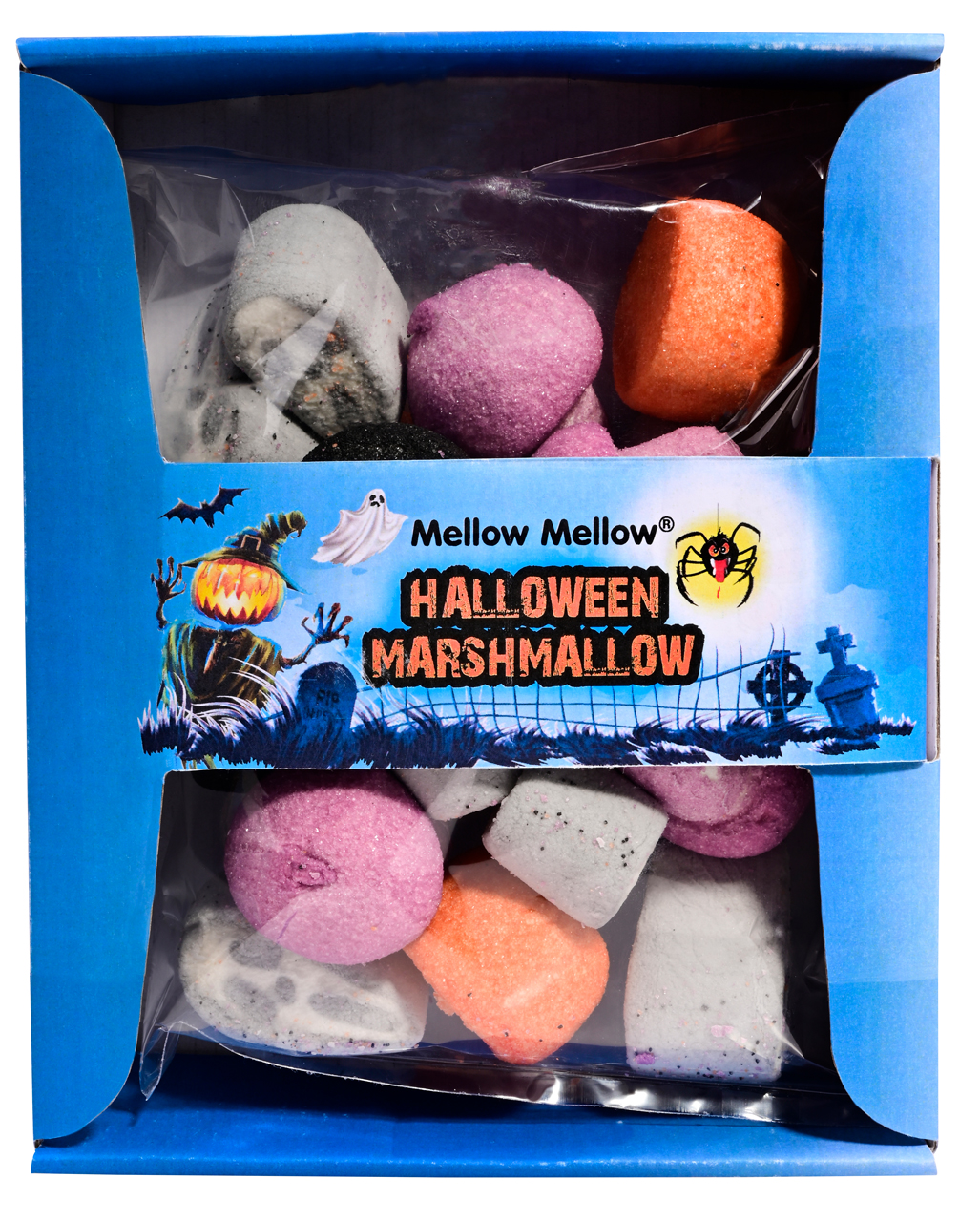 Mellow Marshmallow Halloween Mix Blue 130g | Horror-Shop.com