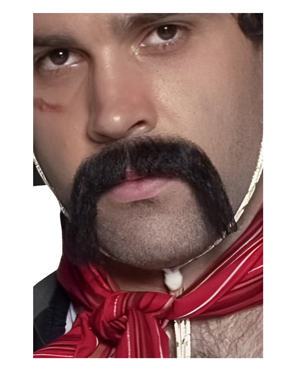 Mexican & Cowboy Handlebar Moustache as western costume accessory ...