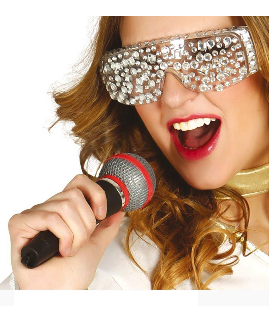 Microphone Dummy 26cm for Halloween | Horror-Shop.com