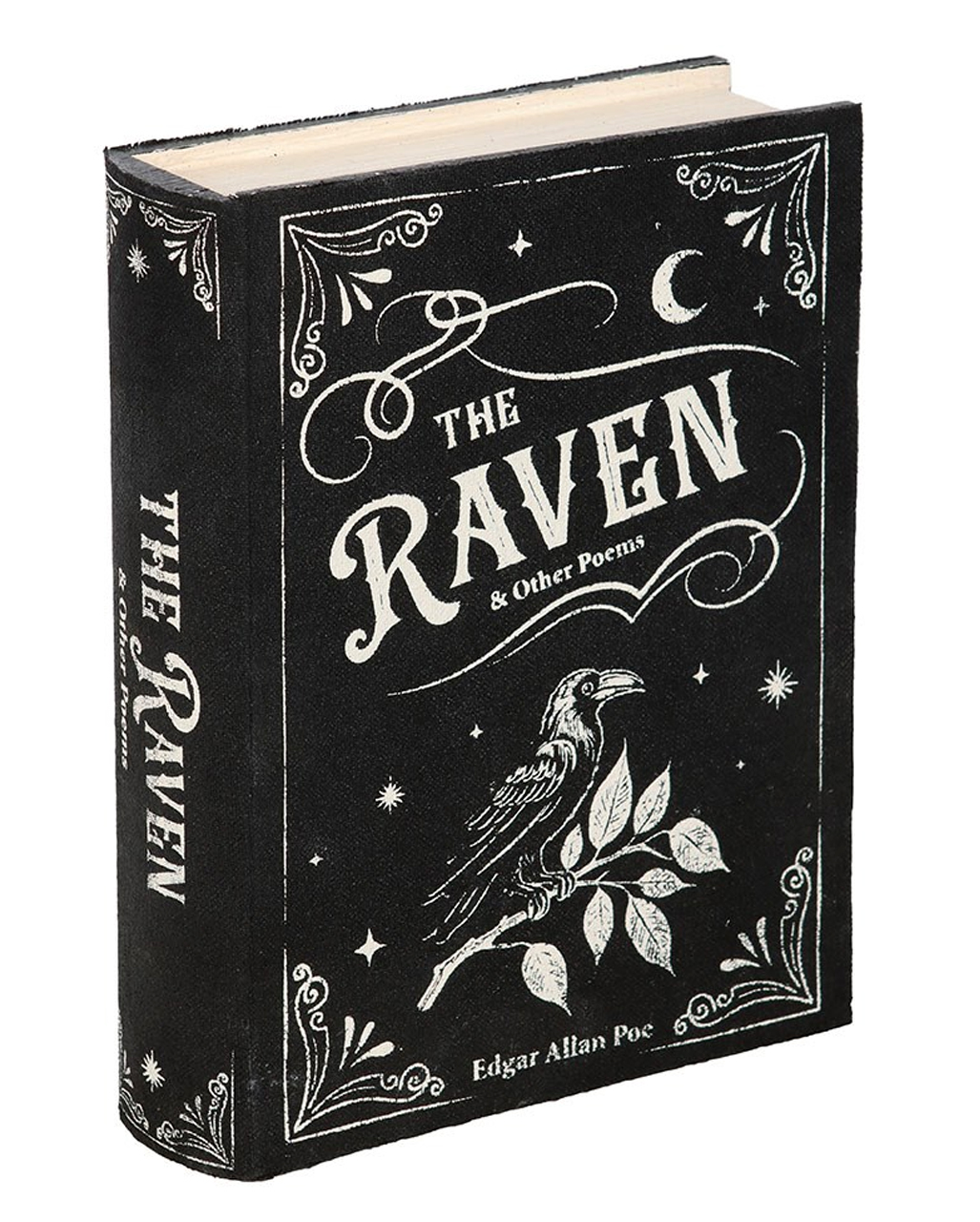 Mystery Raven Box in Buchform 21cm als Gothic Deko | Horror-Shop.com