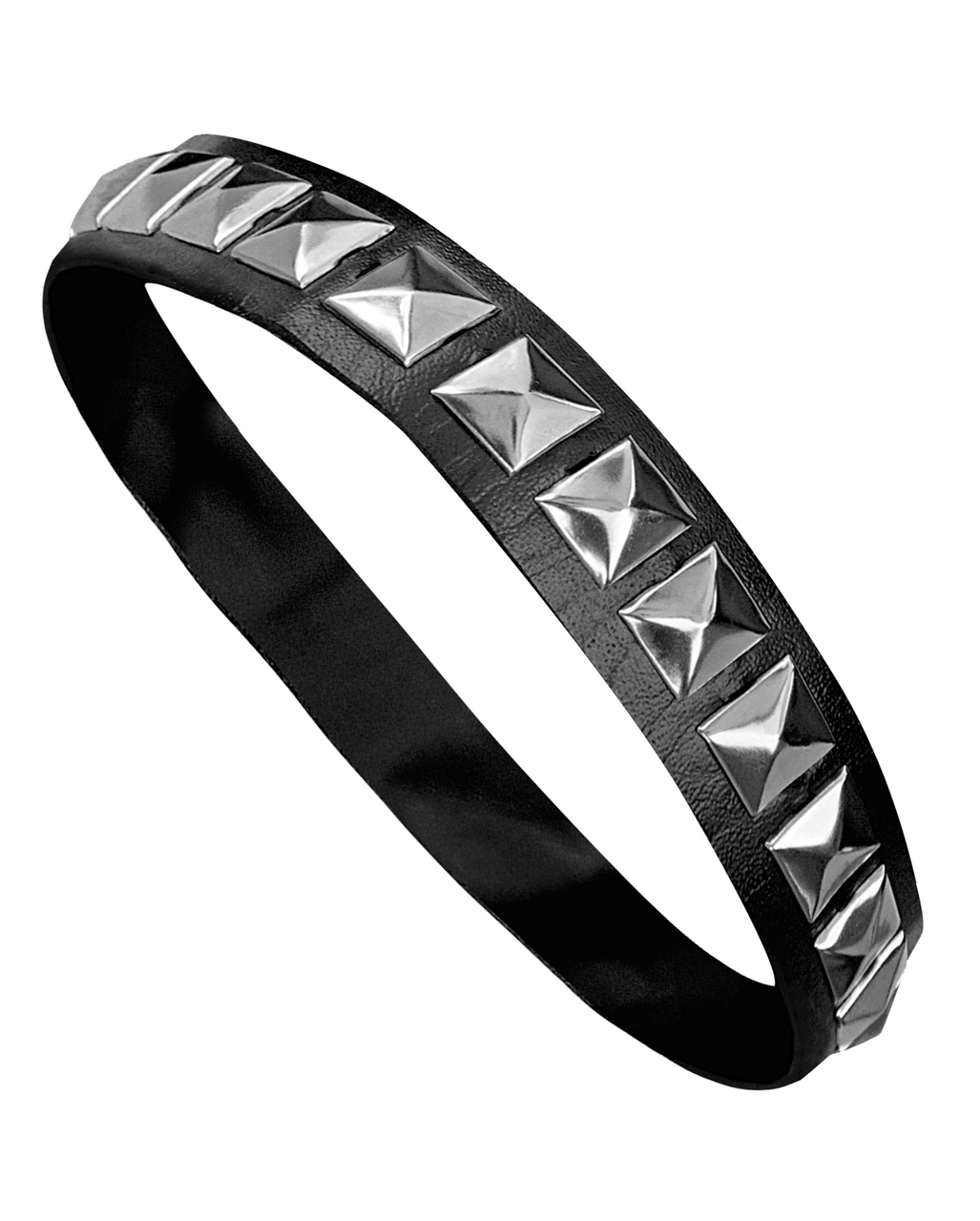 Black Collar With Studs as a costume accessory | Horror-Shop.com