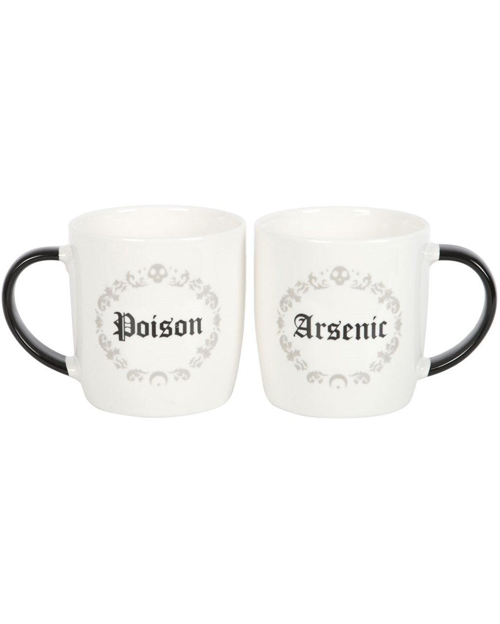 Poison & Arsenic Ceramic Mug Set Of 2 ★ | Horror-Shop.com