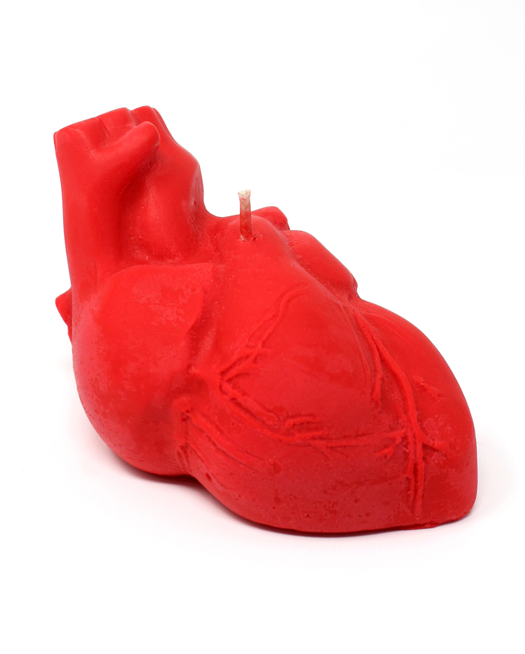 Red Anatomical Heart Candle as a gift | Horror-Shop.com