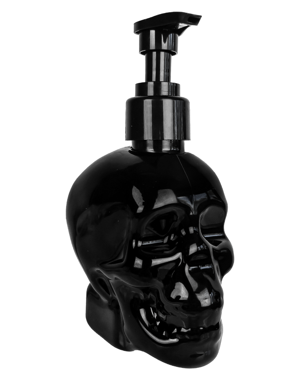 Black Skull With Hand Soap 300ml for Halloween | Horror-Shop.com