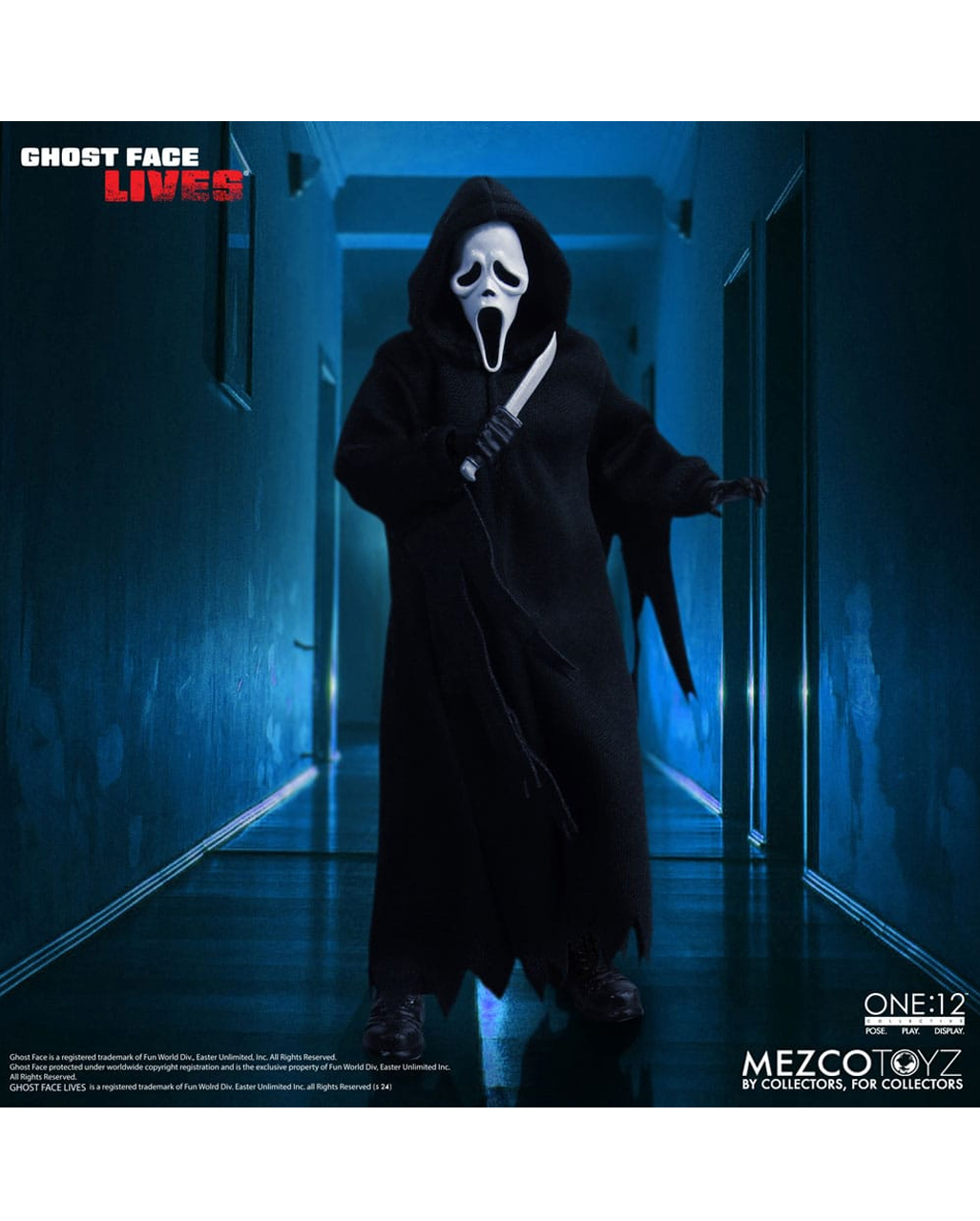 Scream Action Figure 1:12 Ghost Face 16cm | Horror-Shop.com