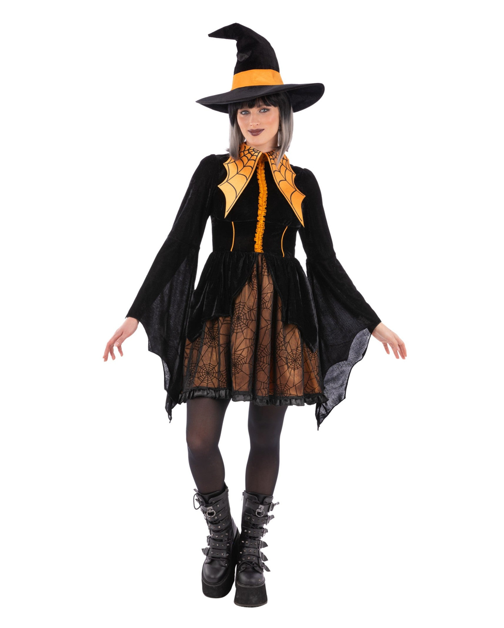 Spider Witch Cosplay Ladies Costume for Halloween | Horror-Shop.com