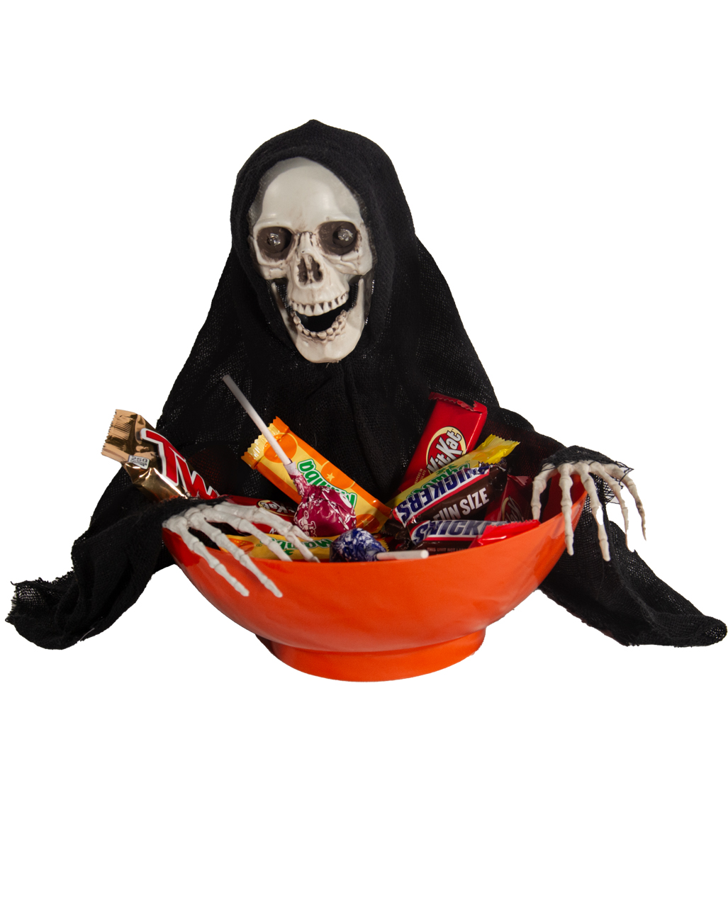 Spooky Candy Bowl with Snapping Grim Reaper | Horror-Shop.com