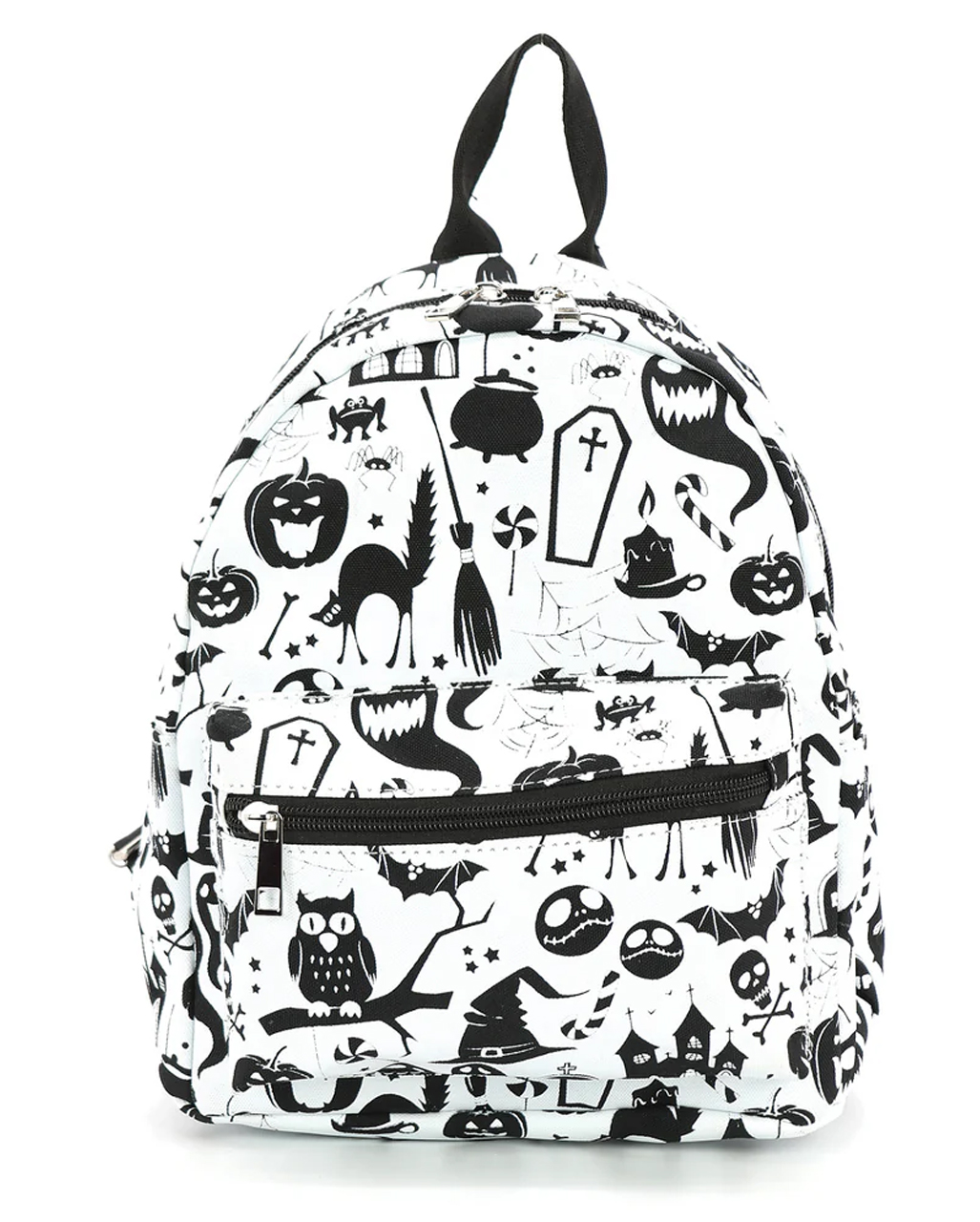 Spooky Nights Mini Collage Backpack for Halloween fans | Horror-Shop.com
