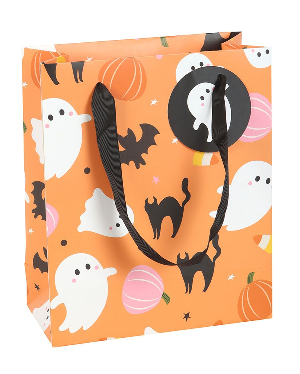 Sweet & Spooky Ghost Gift Bag 23cm for Halloween | Horror-Shop.com