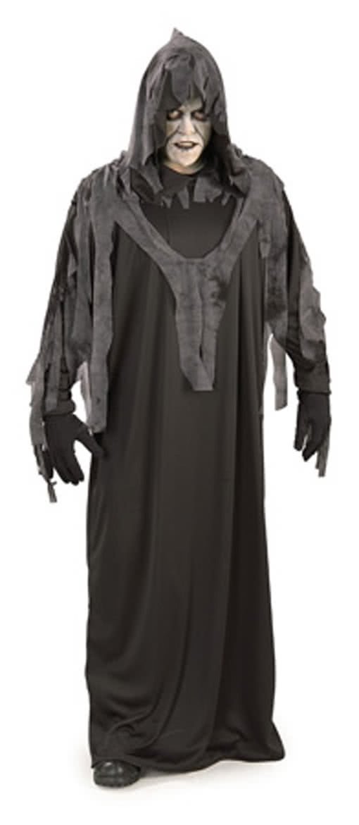Undead Priest Costume | Zombie Monk| Black Robe | horror-shop.com
