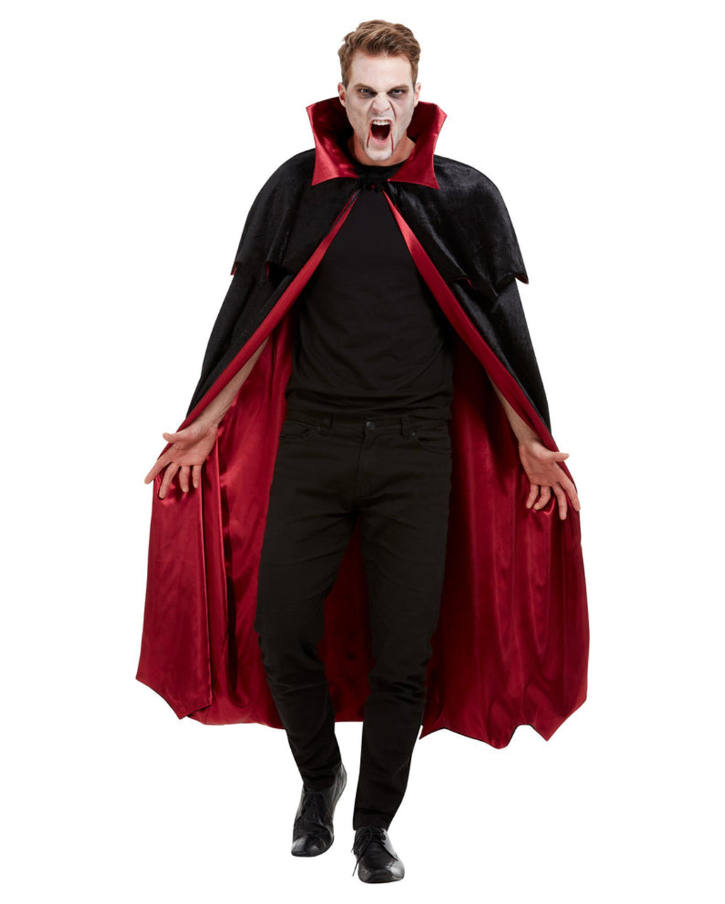 Vampire Cape Velour Deluxe For Adults for Halloween & Carnival | Horror ...