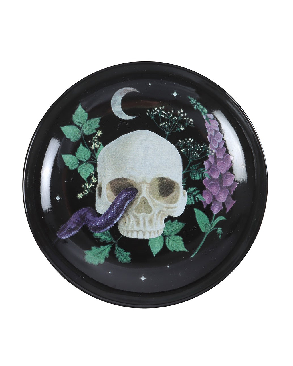 Venom & Vines Totenkopf Schmuckschale Ø 11cm kaufen | Horror-Shop.com
