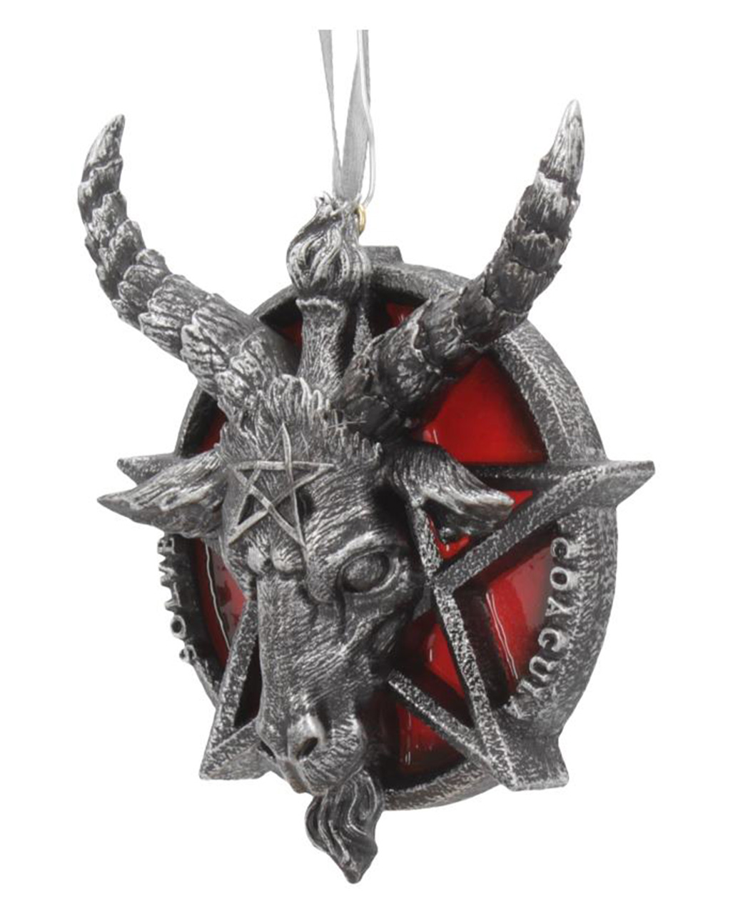 Baphomet Christmas Ball 9,5cm ★ | Horror-Shop.com