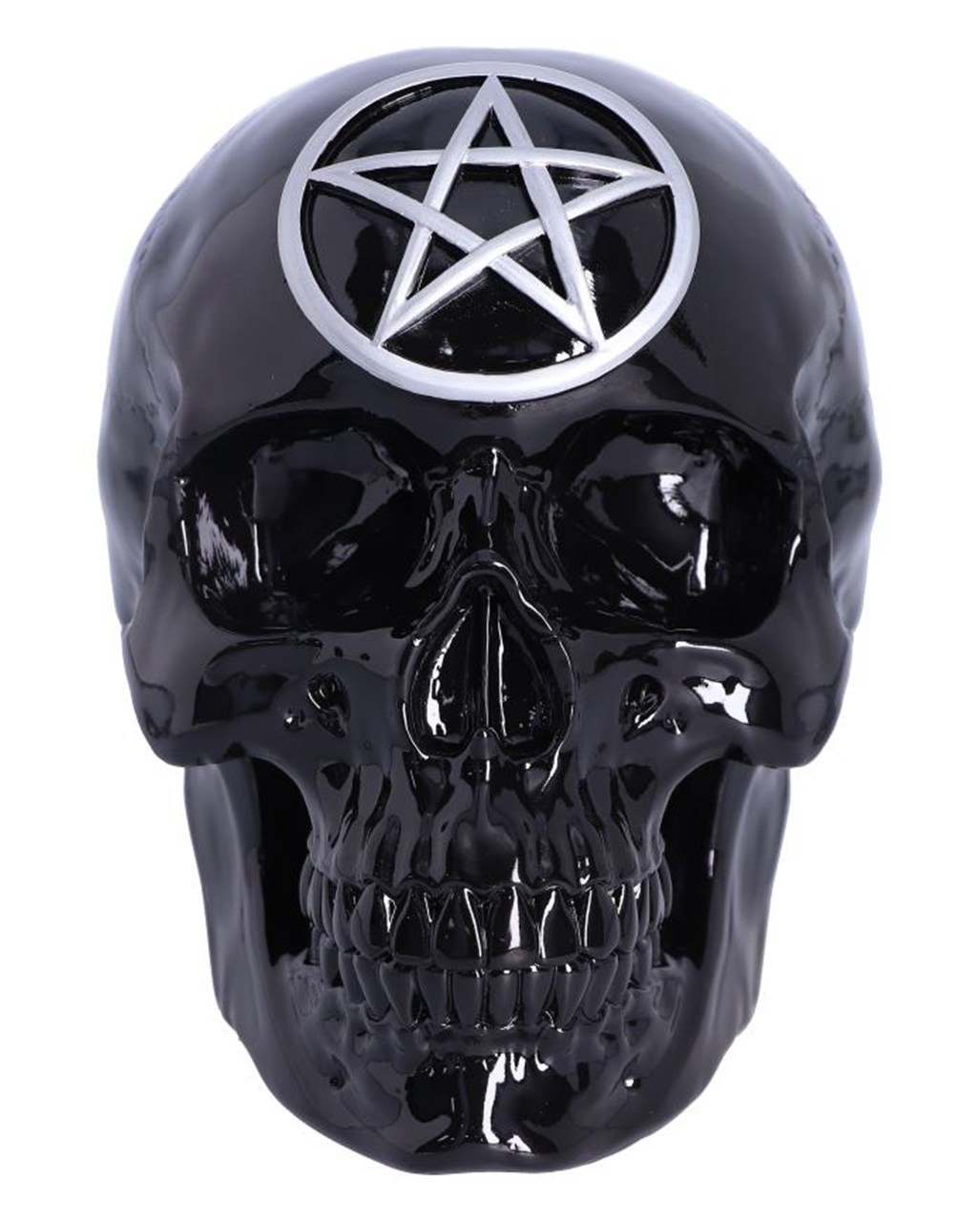 Black Magic Skull 19,5cm | Gothic home decor | Horror-Shop.com