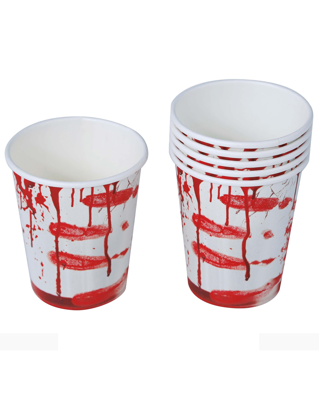 Bloody Party Paper Cup 8 Pieces for Halloween parties | Horror-Shop.com