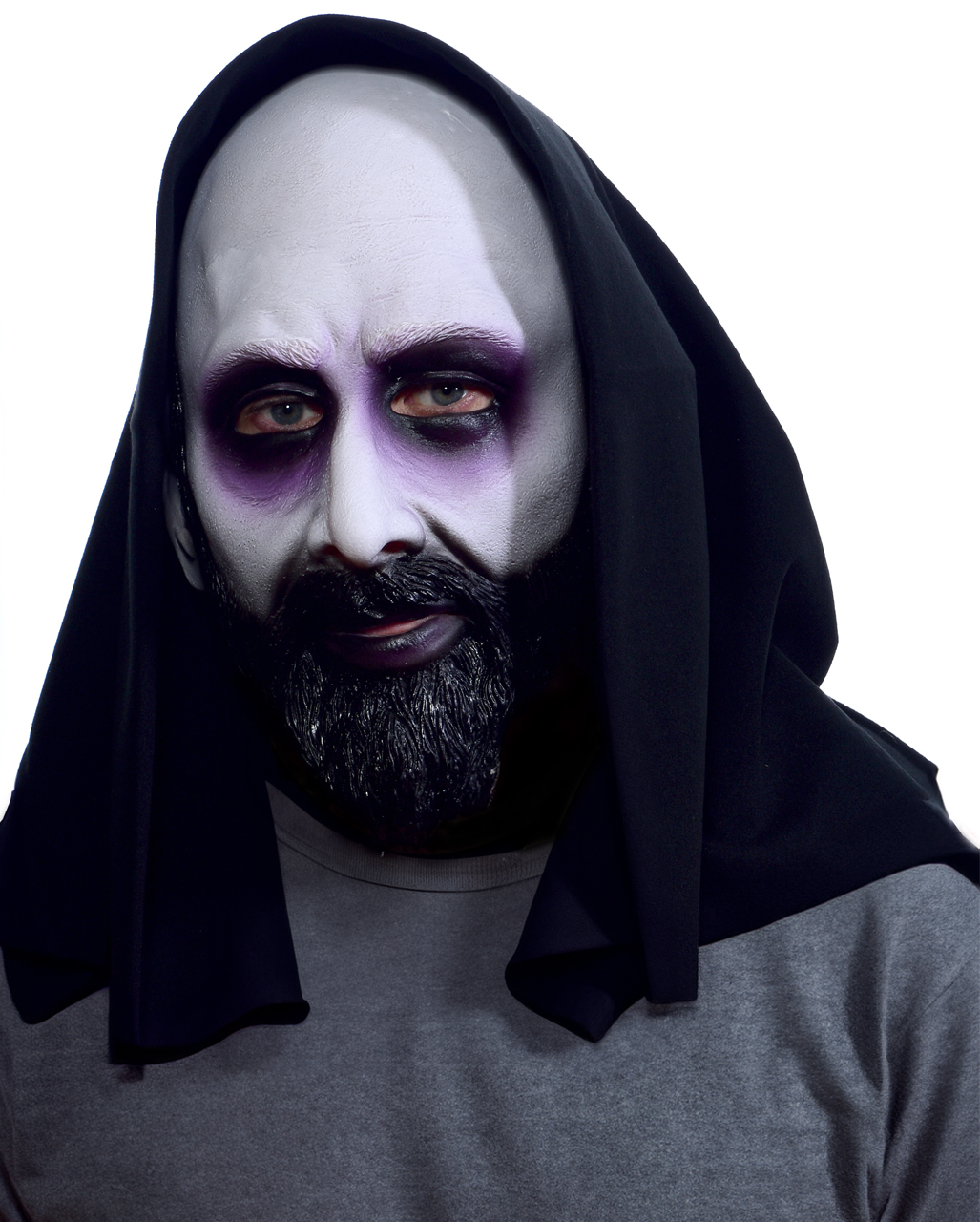 Cursed Unholy Ghost Mask With Hood | Order NOW! | Horror-Shop.com