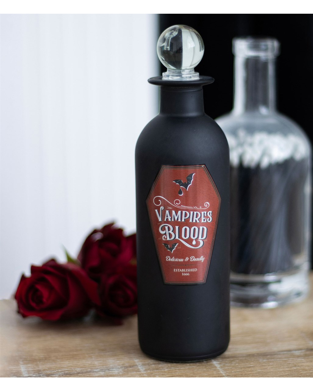 Decorative Vampire Blood Poison Bottle 19cm | Halloween decoration ...