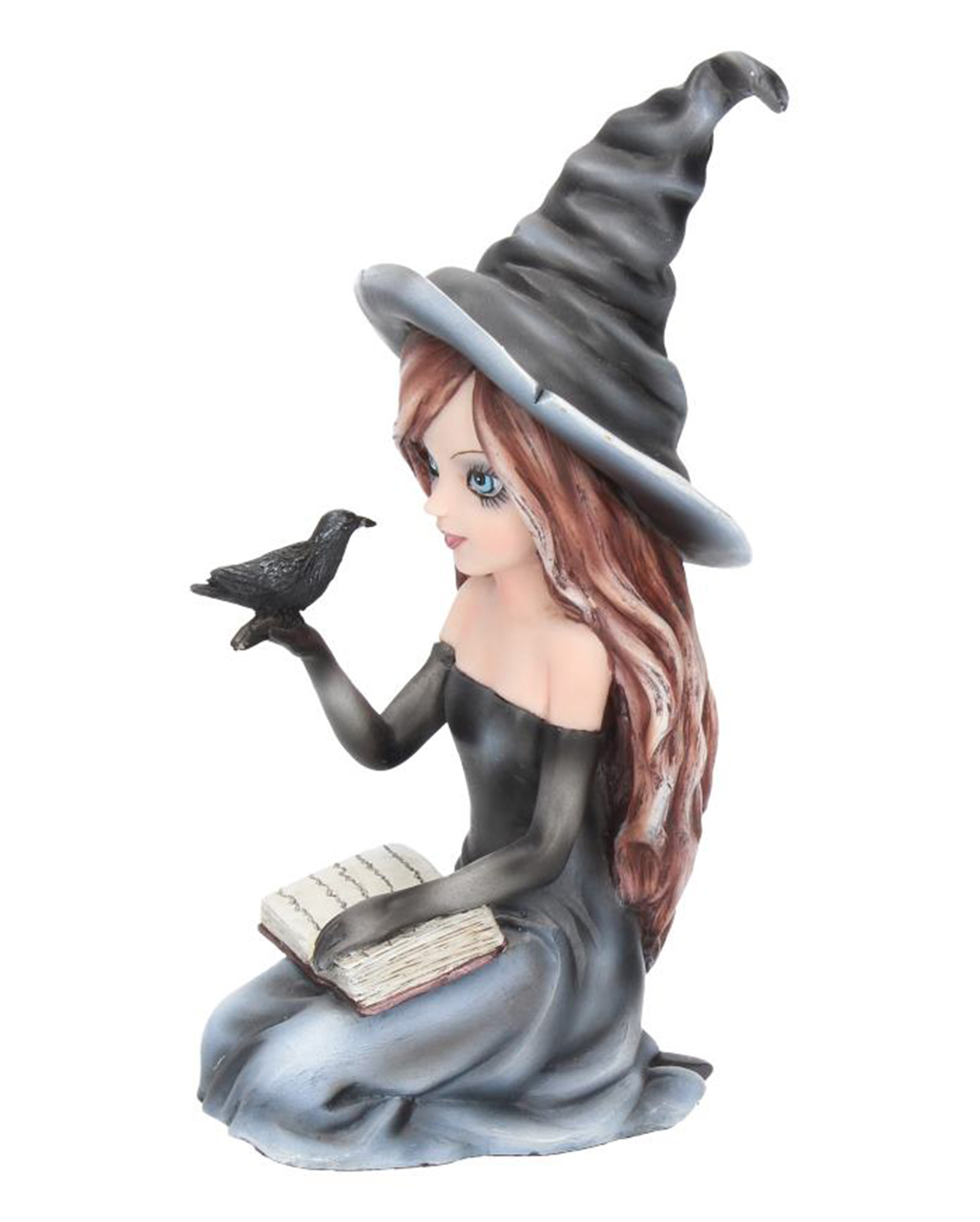 Gothic Witch Regan With Raven 15cm store online | Horror-Shop.com