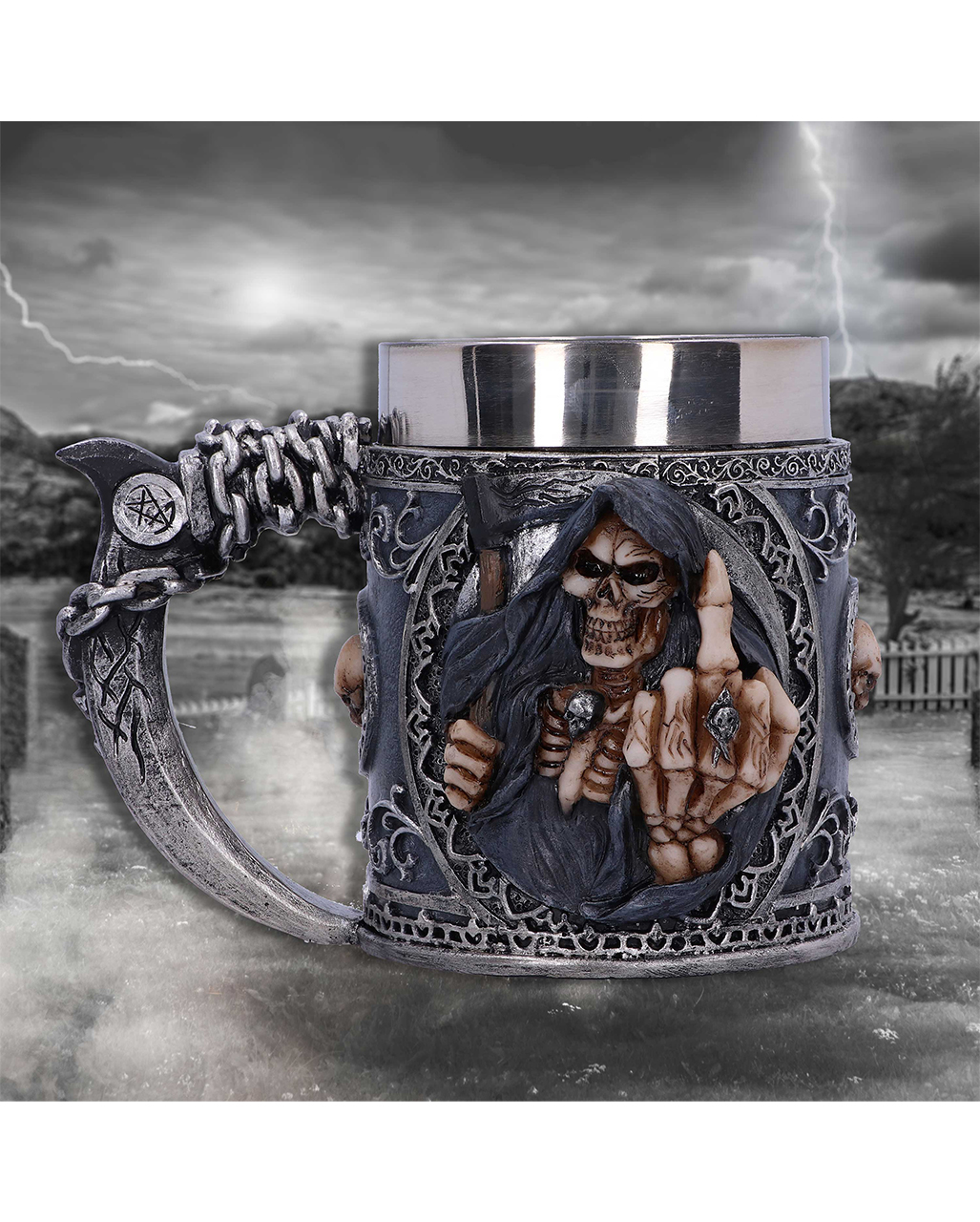 Grim Reaper Curse Jug 11cm as table decoration | Horror-Shop.com
