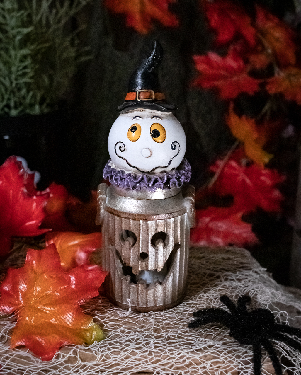 Halloween Ghost In Glowing Milk Jug 18cm Buy | Horror-Shop.com