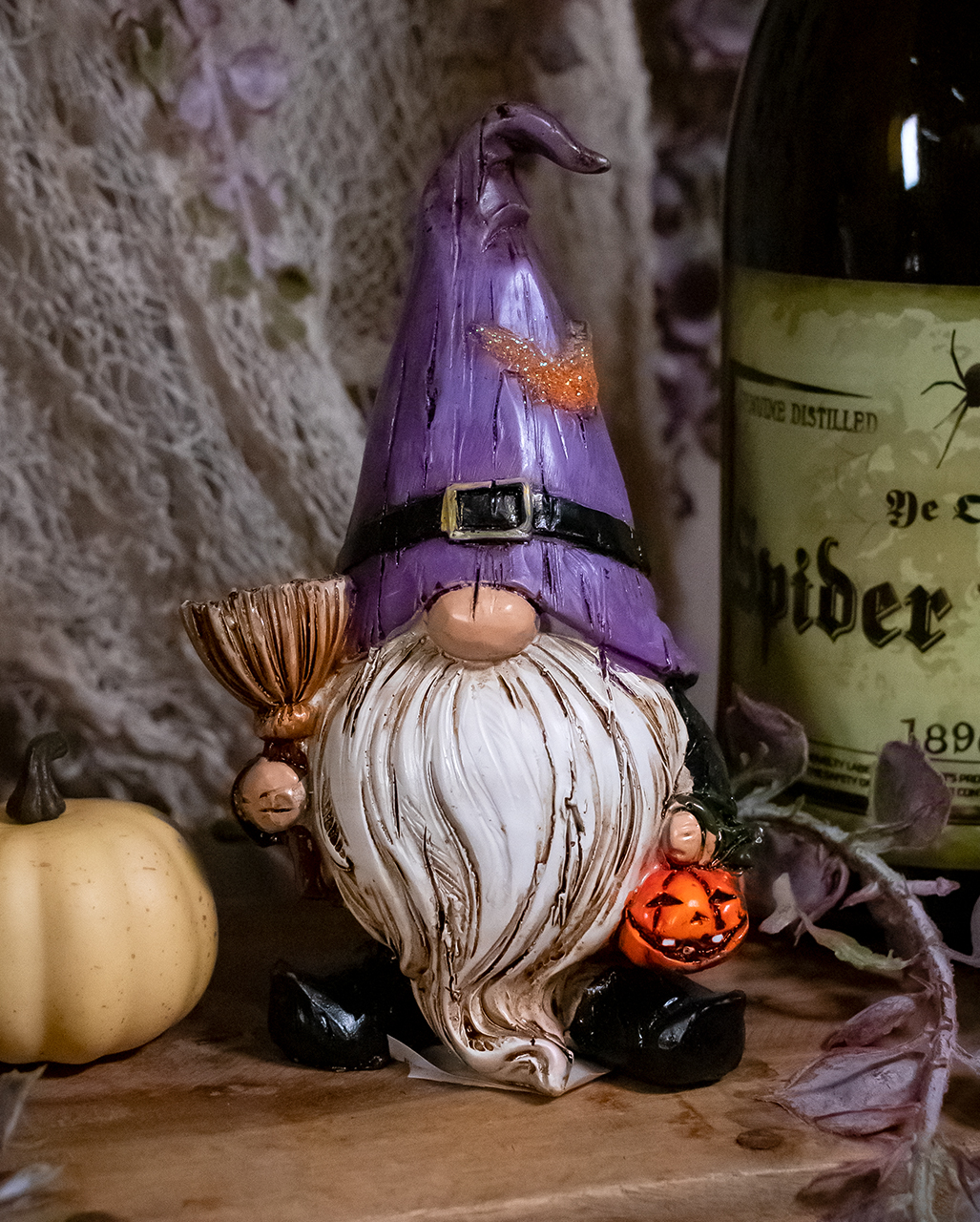 Halloween Gnom Figur 15cm als niedliche Deko | Horror-Shop.com