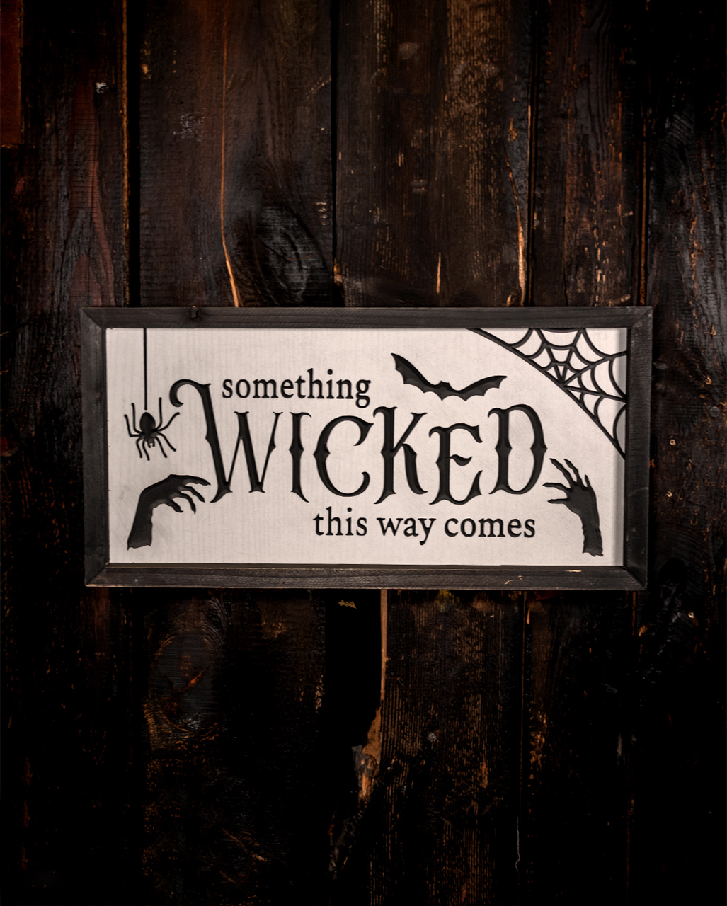 Halloween Mural "Something Wicked This Way Comes" 40cm ★ | Horror-Shop.com